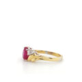 Lab Created Ruby and Diamond Ring – blingadvisor.com