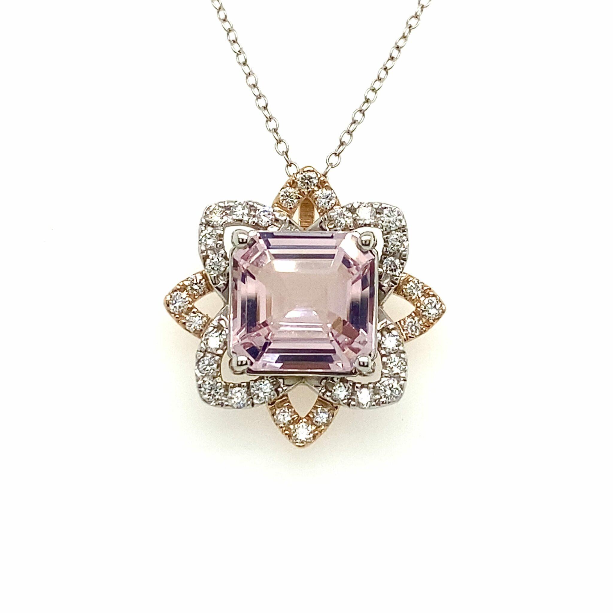 A Side-By-Side Comparison of Morganite vs Diamond | blingadvisor.com