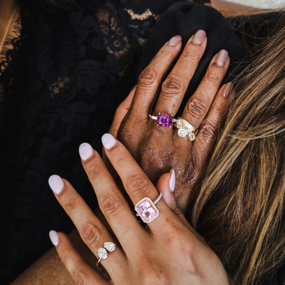 Purple Grape Garnet and Diamond Ring | Bling Advisor Blog