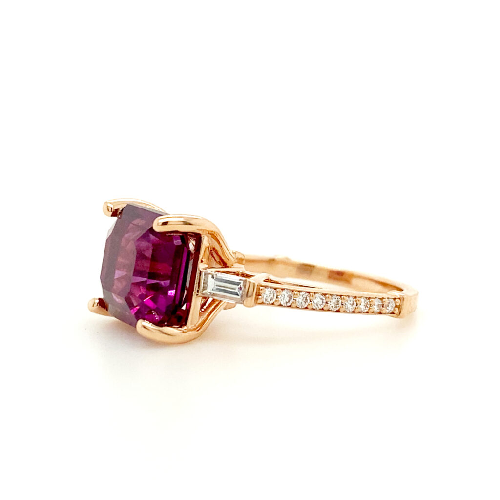 Purple Grape Garnet and Diamond Ring | Bling Advisor Blog